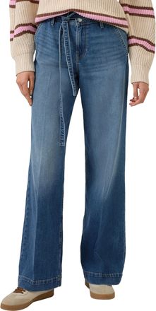 s.Oliver Jeans Suri/Regular Fit/Mid Rise/Wide Leg/mit G&uuml;rtel