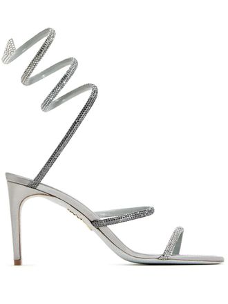 Rene Caovilla sandales Cleo 95 mm - Argent