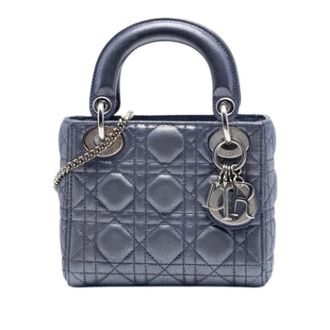 Dior Pre-owned Lady Dior - Femme - Pre-owned - Bleu - Taille: ONE Size