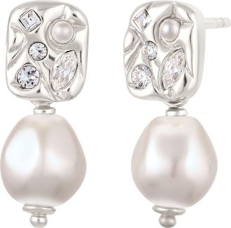 Elli Ohrringe Vintage Pearl