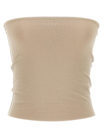 Brunello Cucinelli Embroidered Lace-Knit Sweater - Taupe