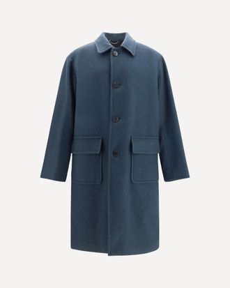 Dries Van Noten Long single-breasted Coat Male L