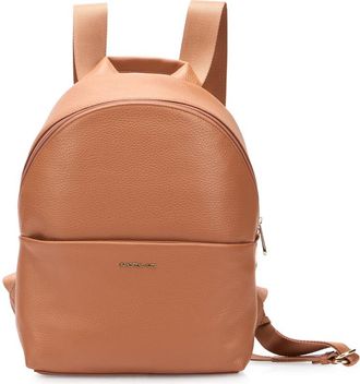 Mandarina Duck Damen Mellow Leather Backpack, Pecan Nut