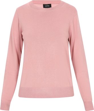 Usha Pullover Frauen Vintage-Rose