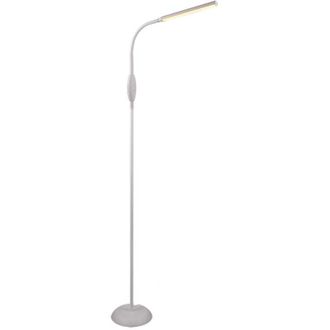 Reality Lampadaire led blanc Lampe de salon Lampadaire avec interrupteur tactile, bras flexible, couleurs de lumière réglables, 5W 700lm blanc chaud-blanc