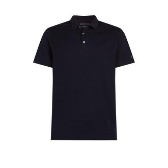 Tommy Hilfiger Baumwoll Polo in Blau