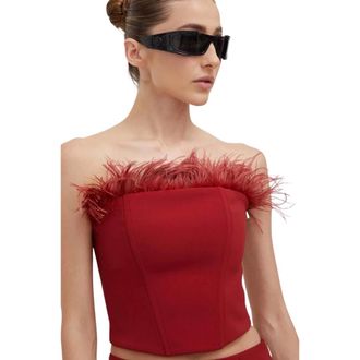 Patrizia Pepe Damen, Oberteile, Rot, XSGr&ouml;&szlig;e