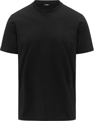 K-Way Homme, Tops, Noir, Taille: XL Odom Jersey Micro Lettering Slim