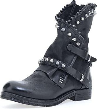 A.S.98 VERTI Bottine en Cuir Femme NERO 37