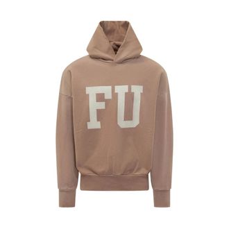 Fear of God Homme, Sweatshirts et sweats à capuche, Brun, Taille: M Educate Sweat à capuche