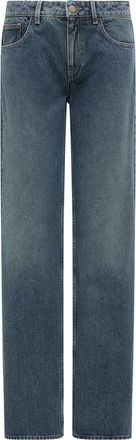 Moncler Straight Leg Bleached Jeans
