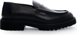 Doucal's Loafer - Flat Shoes Black - Gr. 41,5 (EU) - in Schwarz - für Damen