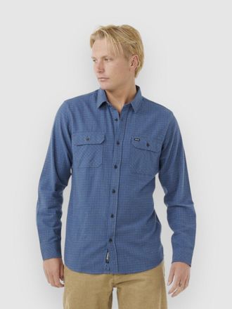 Rip Curl Classic Surf Checked In Flanne Chemise bleu