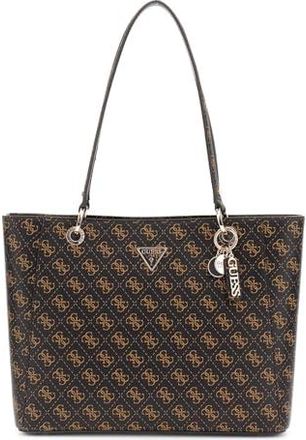 Guess Noelle II Tote Bag Brown Logo