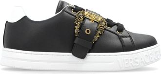 Versace Jeans Couture Femme, Chaussures, Noir, Taille: 38 EU Chaussures de sport &agrave; boucle d&eacute;corative