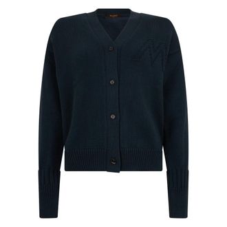 Moorer Damen, Strickwaren, Blau, XSGr&ouml;&szlig;e