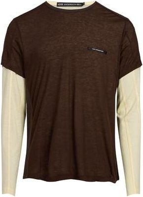 Andersson Bell T-shirt Brad superpos&eacute; &agrave; logo