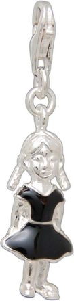 Melina 925 Damen-Charm Anhänger Girl 925 Sterling Silber 1801146