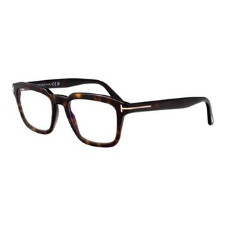 Tom Ford Homme, Accessoires, Brun, Taille: 52 MM Lunettes Optiques