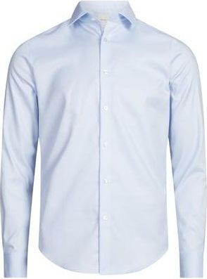 Calvin Klein Chemise en coton m&eacute;lang&eacute;