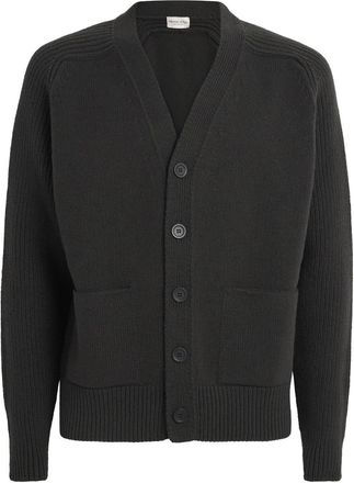 Johnstons of Elgin Johnstons Of Elgin Cashmere Ribbed Cardigan Size XL