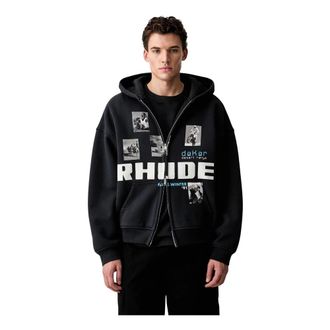 Rhude Zip-throughs - - Sweatshirts & Hoodies - Herren - Schwarzk - L