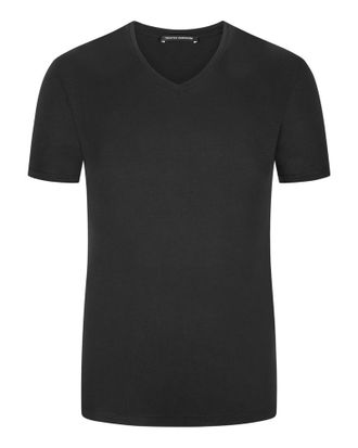 Trusted Handwork V-Neck T-Shirt aus Pima-Baumwolle in