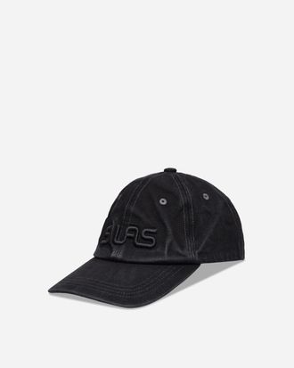 Silas Logo Cap Washed Black
