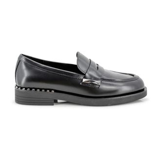 Ash Schwarze Leder-Slipper Ballerinas - - Shoes - Damen - Schwarzk - 41 EU
