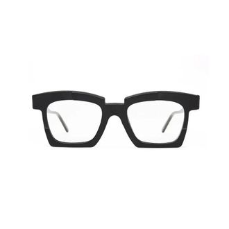 Kuboraum Schwarze Matte Eckige Brille RX - - Accessories - Damen - Schwarzk - ONE SIZE