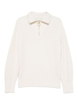 Forte_Forte Pull Col Rond - Blanc