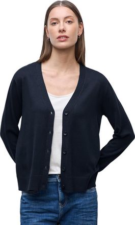 Street One Damen Strickjacke mit V-Ausschnitt