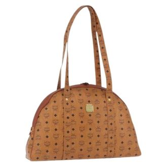 MCM Sac Boston Pre-owned - Femme - Pre-owned - Brun - Taille: ONE Size
