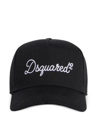 Dsquared2 Signature Baseballkappe - Schwarz
