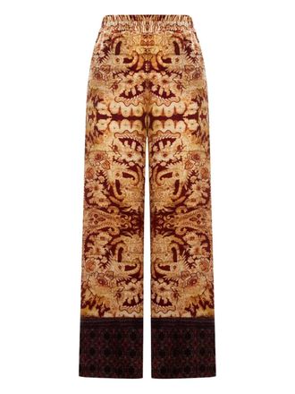 Pierre-Louis Mascia pantalon &agrave; imprim&eacute; en all over - Tons neutres