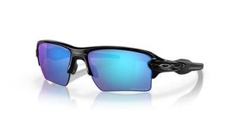 Oakley Oo9188 Flak 2.0 XL Lunettes de Soleil, Noir Poli, 59 Mixte Adulte
