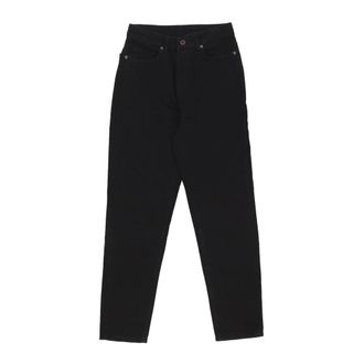 Vision Of Super Schwarze Denim-Jeans mit bedruckten Flammen - - Jeans - Herren - Schwarzk - W34