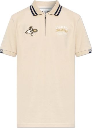 Iceberg Homme, Tops, Beige, Taille: 2XL Polo avec logo