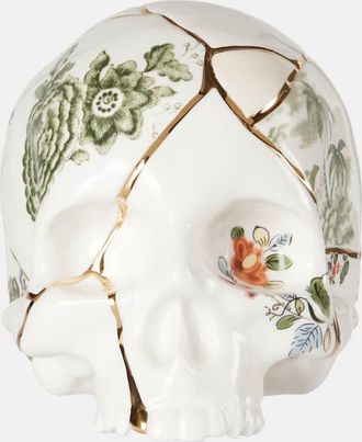 Seletti Deko-Objekt Kintsugi Skull by Marcantonio Raimondi Malerba