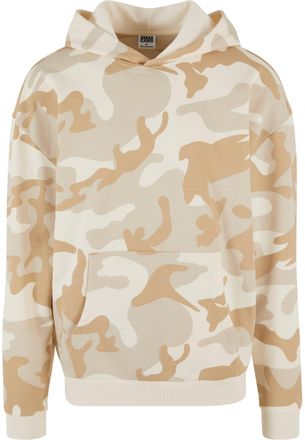 Urban Classics Herren Kapuzenpullover Easy Camo Hoody, lässiger Männer Hoodie im Camo-Muster, Oversized Fit, Streetwear