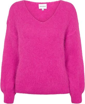 Americandreams Americandreams, Femme, Pulls, Rose, Taille: 42 FR Milana LS Alpaca Pullover
