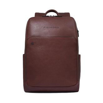 Piquadro Personalisierbarer Laptop-Rucksack 15.6 - - Bags - Herren - Braun - ONE SIZE