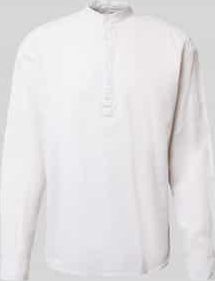 Mc Neal Regular Fit Freizeithemd aus Leinen-Baumwoll-Mix