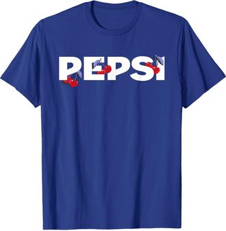 Pepsi Kirschen im Text T-Shirt