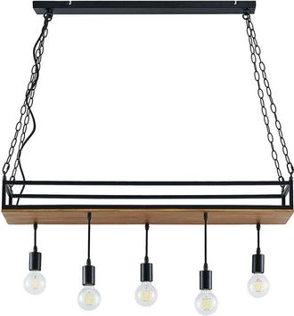 Lindby Suspension à intensité variable Kirista en métal pour salon & salle à manger