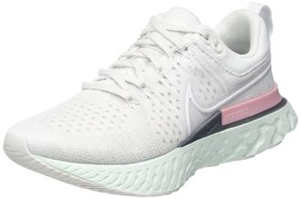 Nike Nike Damen React Infinity Run FK 2 Sneaker, Platinum Tint/White-Barely Gre, 36.5 EU