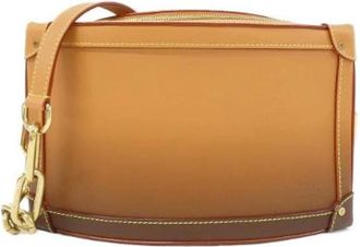 Louis Vuitton Pre-owned Sac Bandouli&egrave;re Soft Trunk en Cuir de Veau - Femme - Pre-owned - Brun - Taille: ONE Size