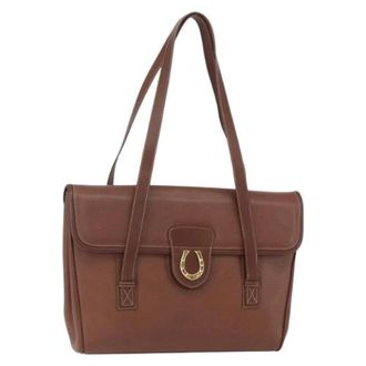 Gucci Sac bandouli&egrave;re Vintage Pre-owned - Femme - Pre-owned - Brun - Taille: ONE Size