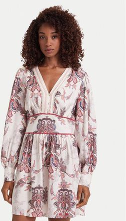 Guess Kleid f&uuml;r den Alltag W6YK24 W2936 Beige Regular Fit