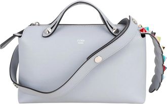 Fendi Crossbody Bags - Fendi Blue Leather Limited Spikes By The Way Handb - Gr. unisize - in Blau - f&uuml;r Damen